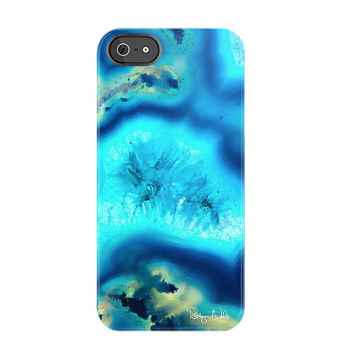 Purple Agate with Quartz Crystal Center and Display Stand | Robyn Nola ...